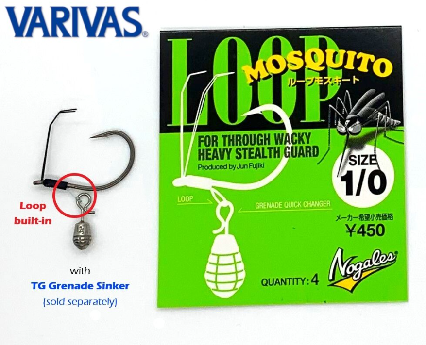 Varivas Loop Mosquito Hook – Carolina Fishing Tackle LLC